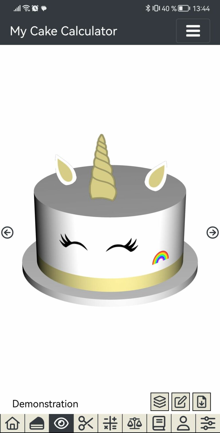 My Cake Calculator – The most complete app for professional Cake Designers