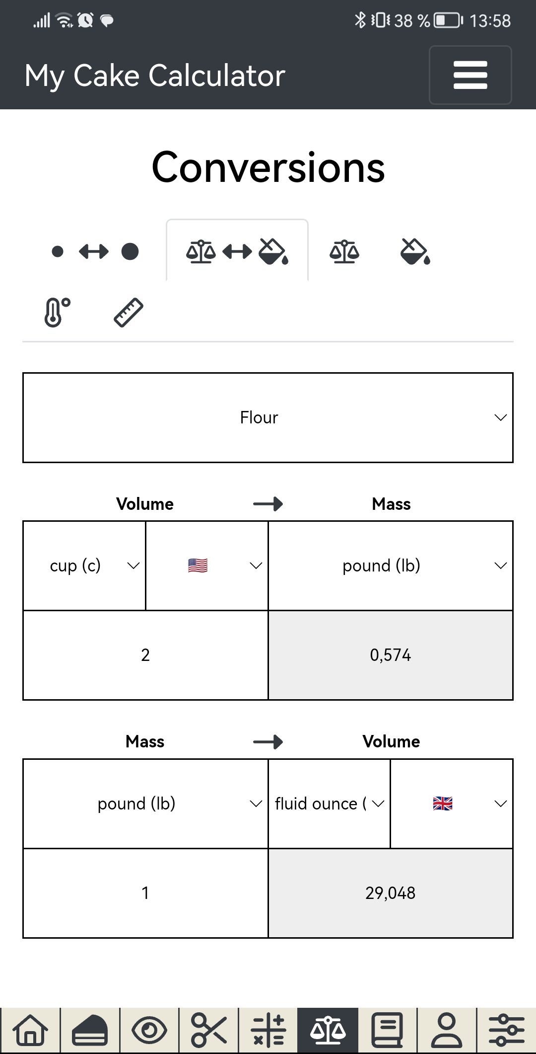 My Cake Calculator – The most complete app for professional Cake Designers
