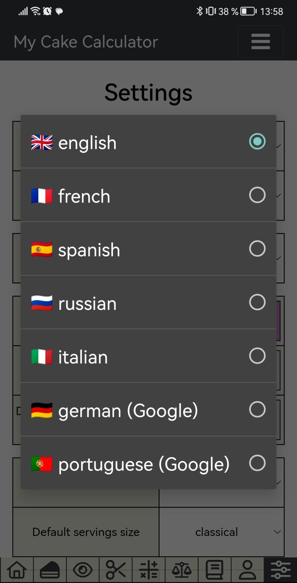 My Cake Calculator – The most complete app for professional Cake Designers